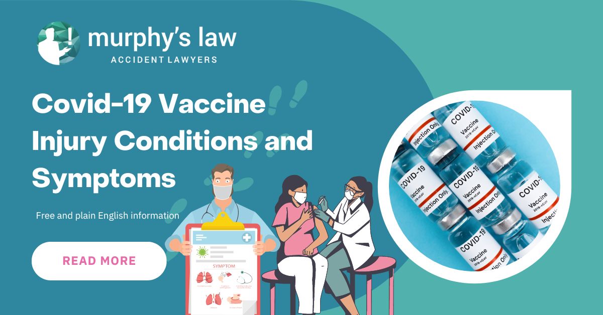 Covid-19 Vaccine Injury Conditions and Symptoms | Murphy's Law